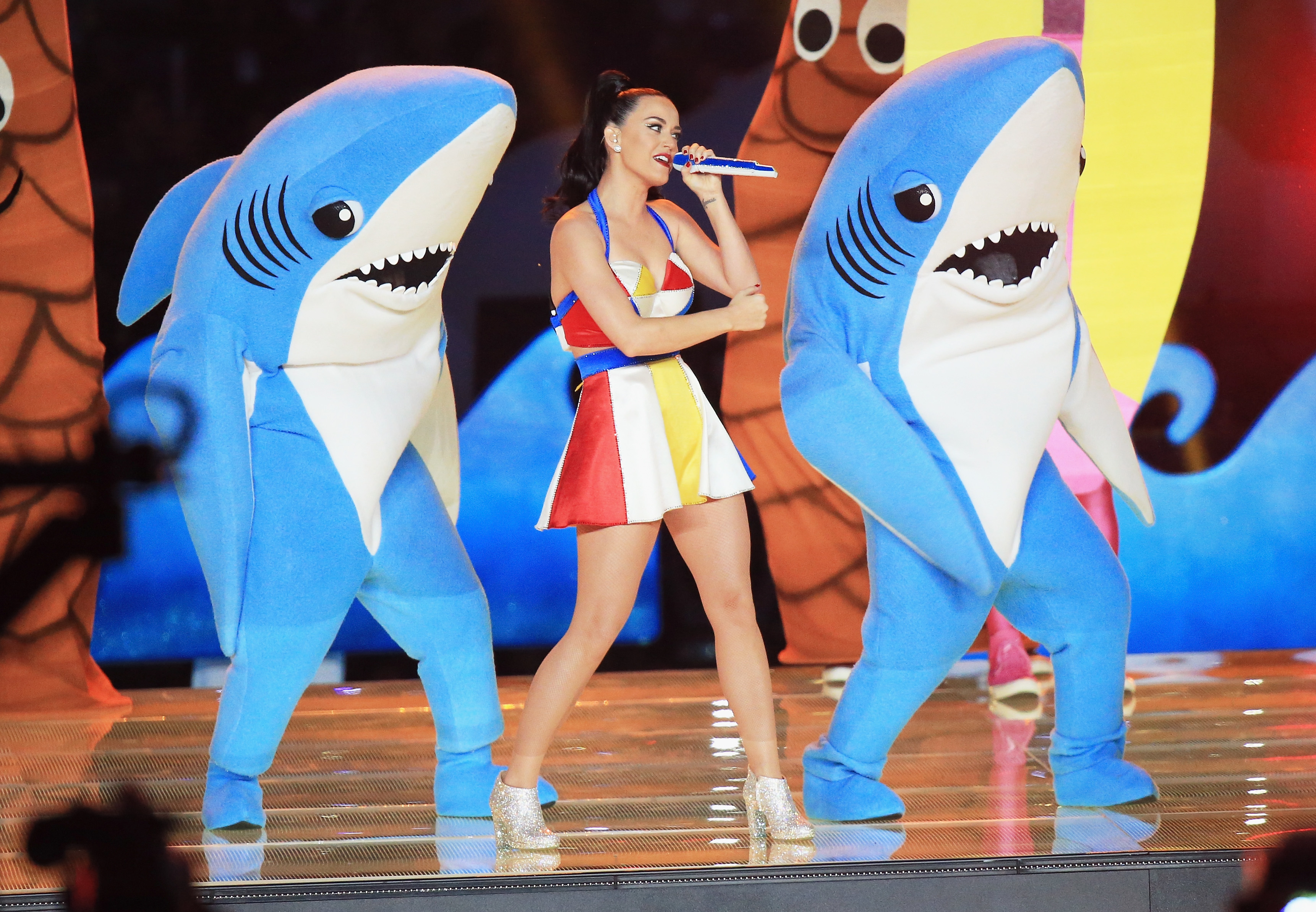 Katy Perry Thanks Left Shark for Emmy Nomination